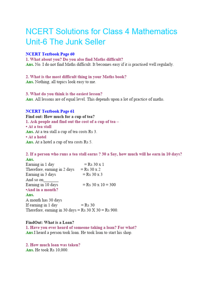 Maths Chapter 6 | PDF | Economies