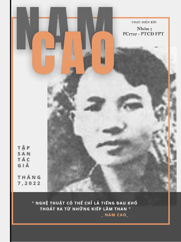 Tập San tác giả Nam Cao | PDF