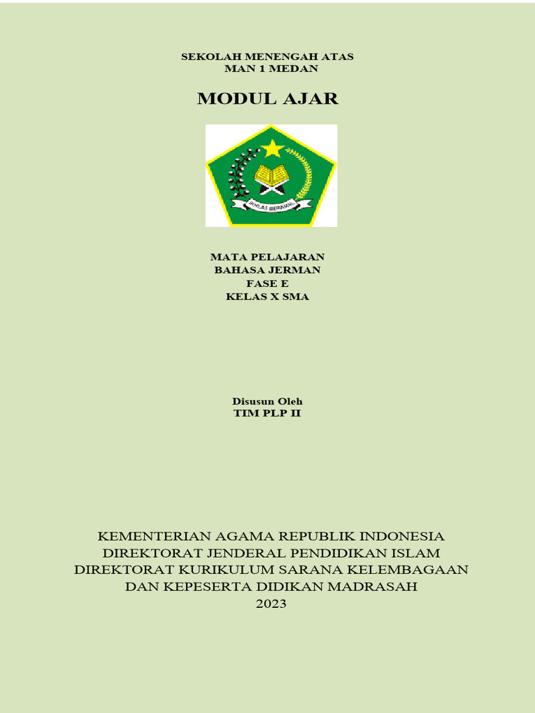 MODUL KUMER X BAJER Man 1 Medan | PDF