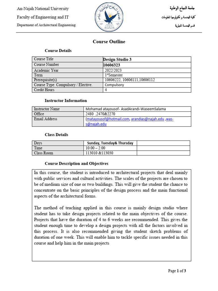 Design Studio 3 2022 2023 Pdf