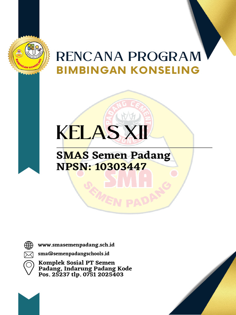 Rencana Program Layanan BK Sma 2023 | PDF | Karier & Perkembangan
