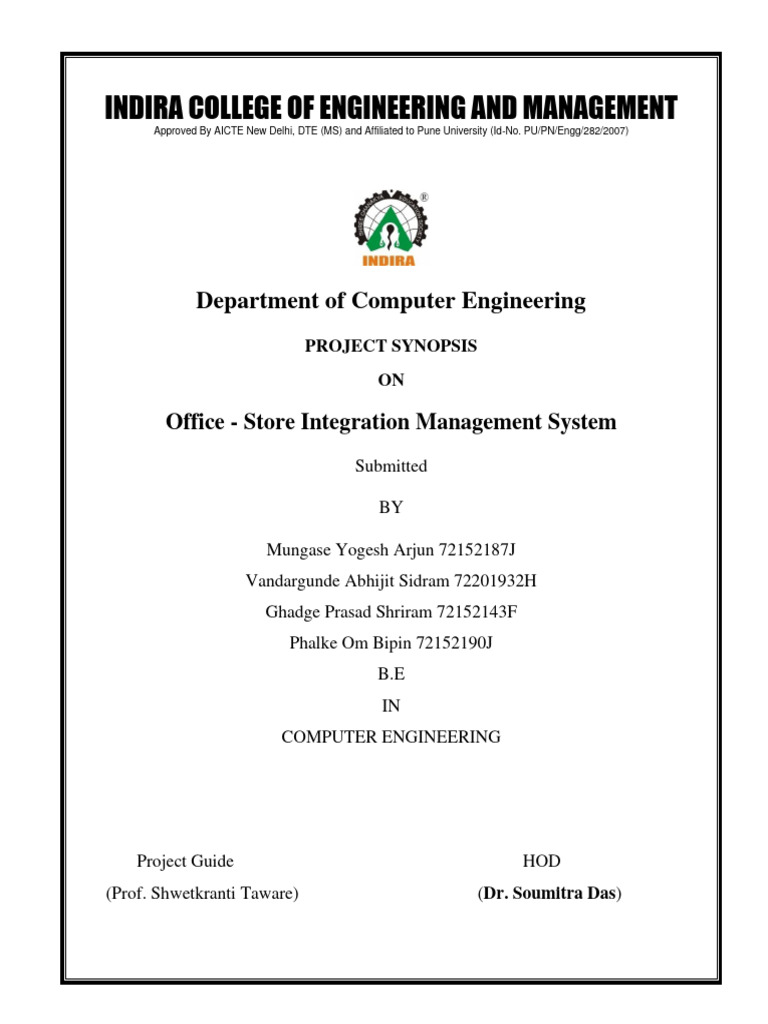 Final SYNOPSIS Group 29 | PDF
