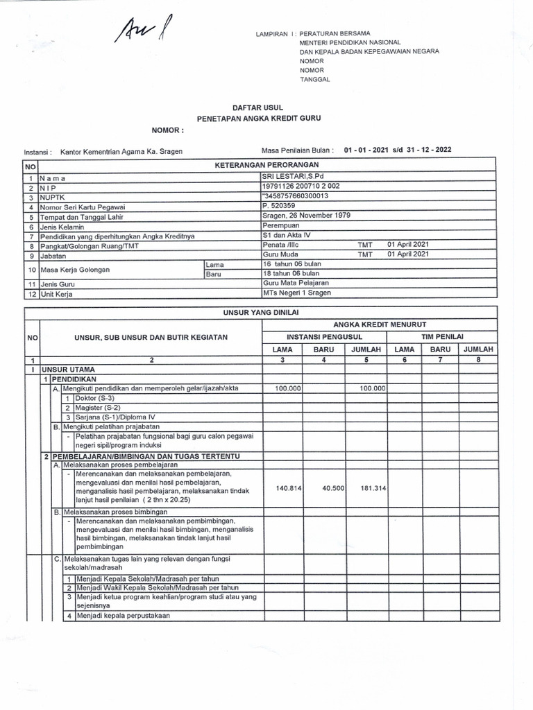 Sri Lestari S PD | PDF