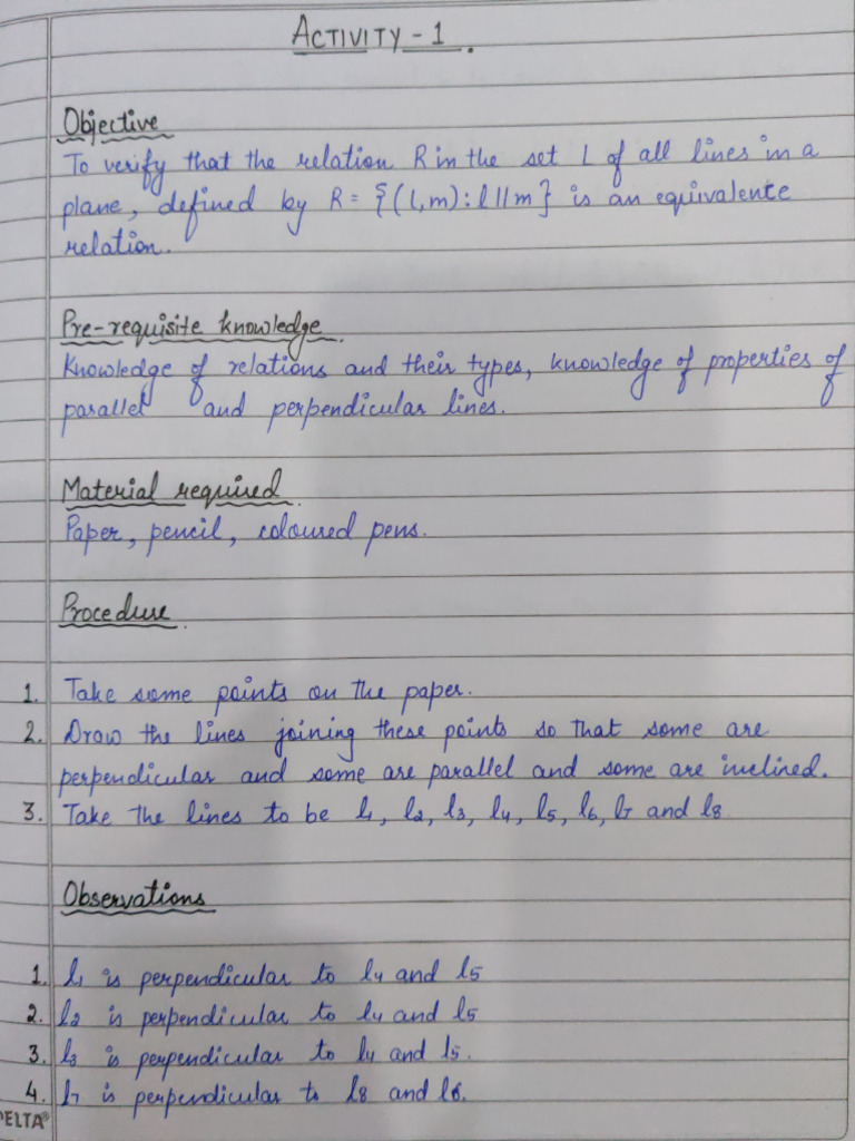 Maths Practical File | PDF