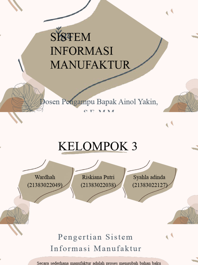 Kel 3 Sistem Informasi Dan Akuntansi | PDF