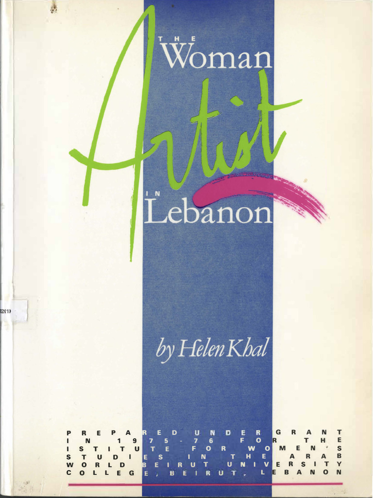 The Woman Artist in Lebanon Helen Khal | PDF