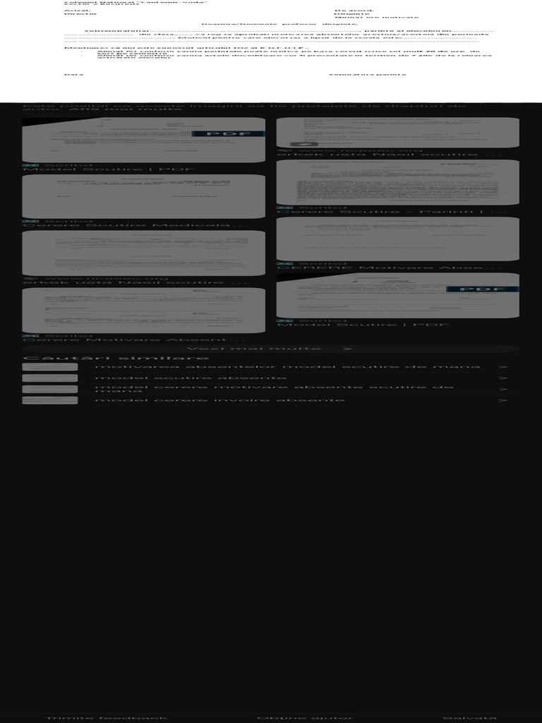 Scutire de Mana Model - Căutare Google | PDF