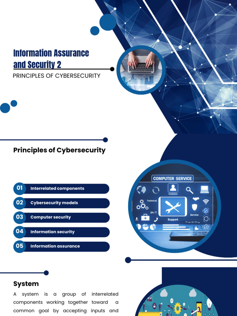 01 Principles of Cybersecurity | PDF | Computers