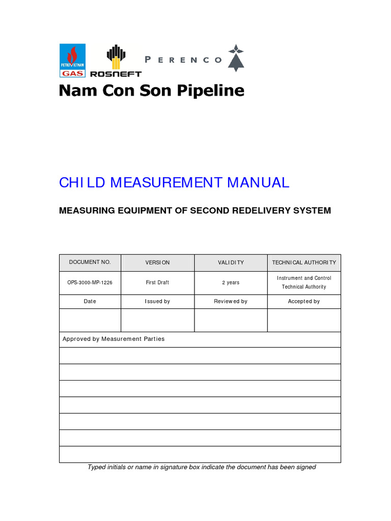 Child Measurement Manuals - 2RDS - Rev 2 - 28012016 | PDF
