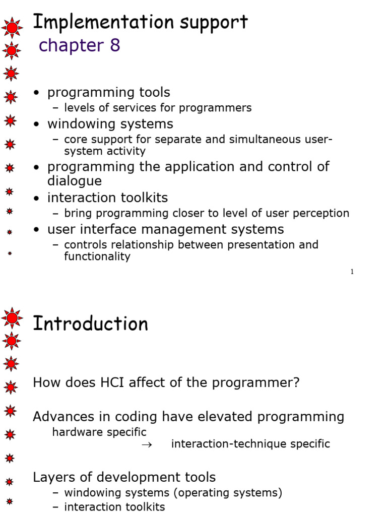 Lecture 14 Implementation Support Pdf