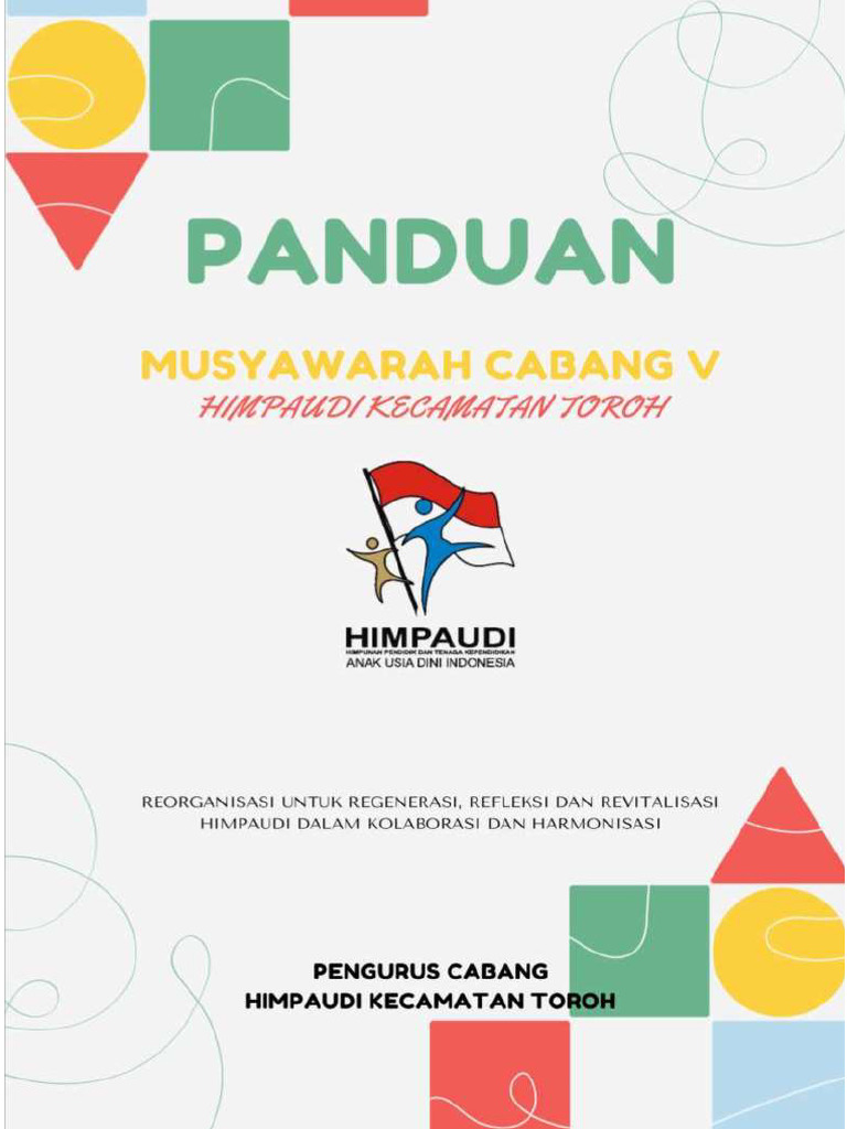 Panduan Muscab V Kec Toroh 2023 | PDF