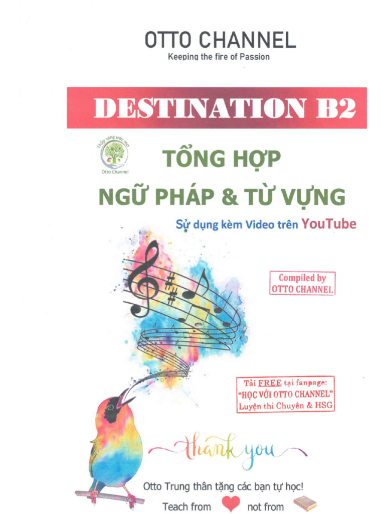 Destination B2 - T NG H P NG Pháp T V NG | PDF