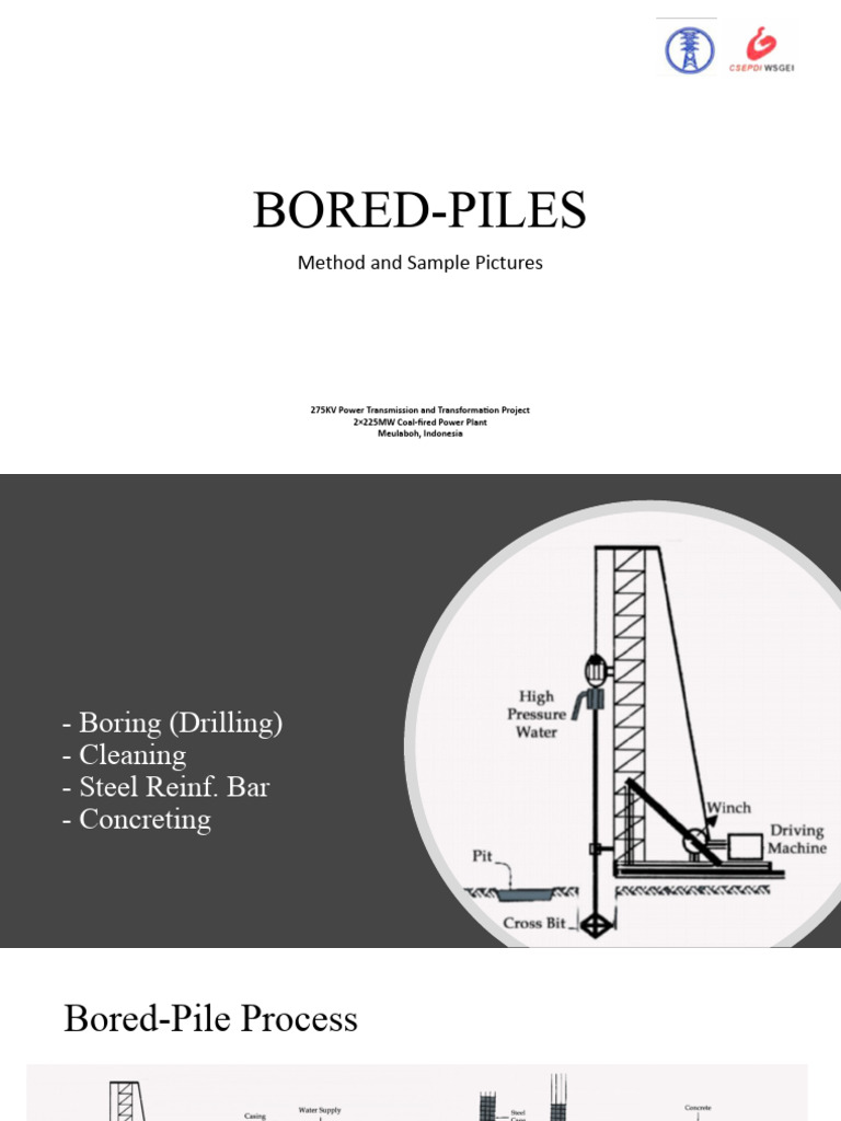 Bored Piles | PDF