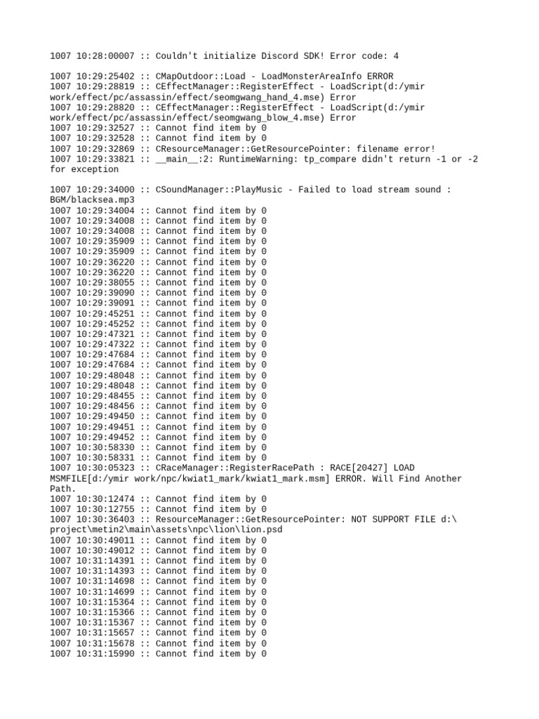 Syserr Pdf Computer Programming Computer Data 