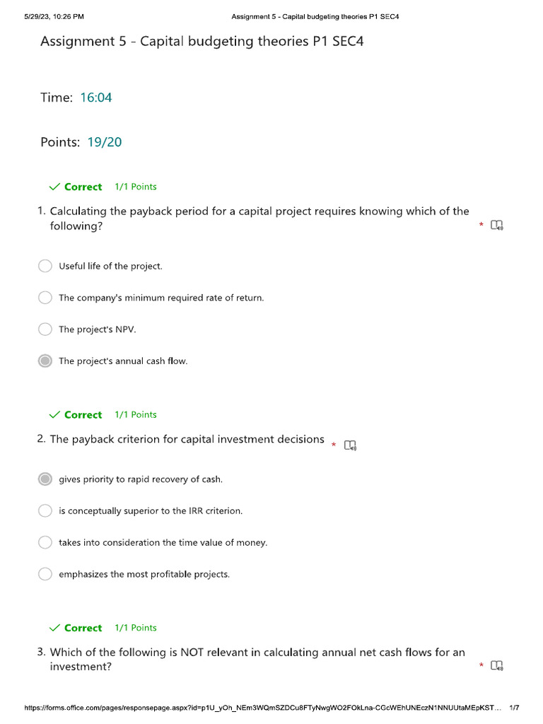 Assignment 5 SEC 4 | PDF