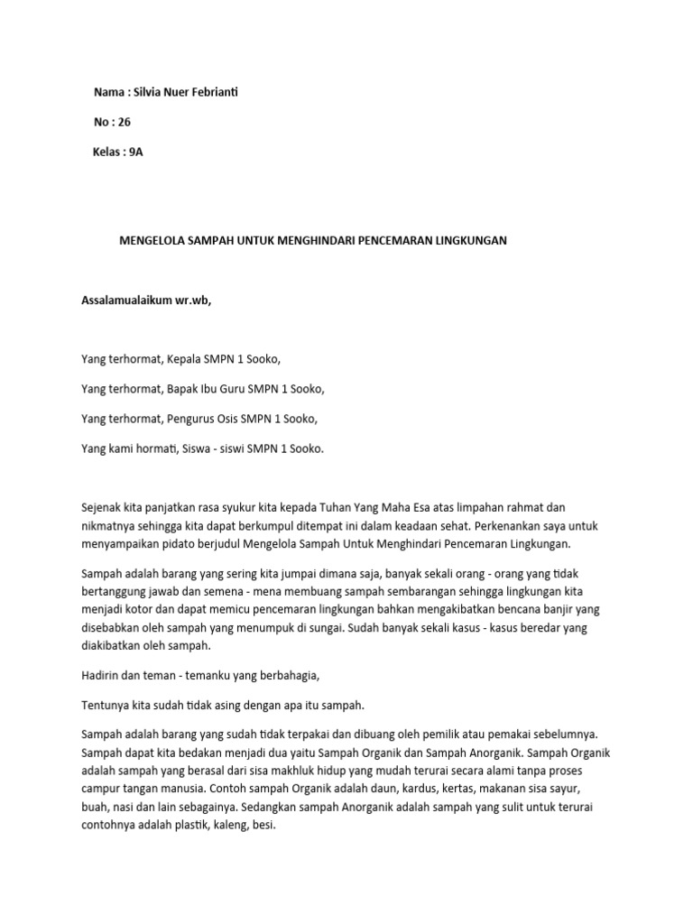 Jangan Buang Sampah Sembarangan | PDF Jangan Buang Sampah Sembarangan | PDF