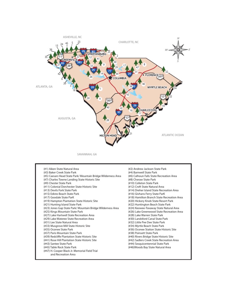 14-State Park Map | PDF
