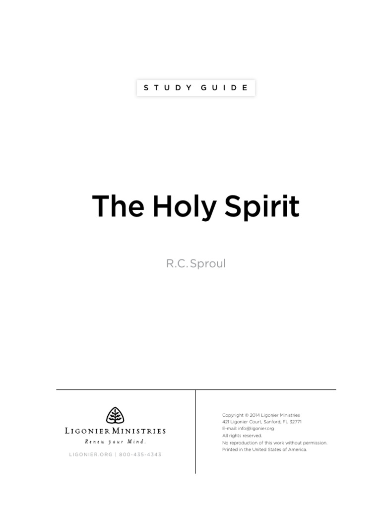HOL11PDF1 - The Holy Spirit | PDF | Self-Improvement | Religion ...