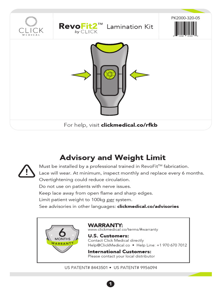 ClickMedical-RevoFit-Lamination-Kit-Instructions-compressed - OCT - 13 ...