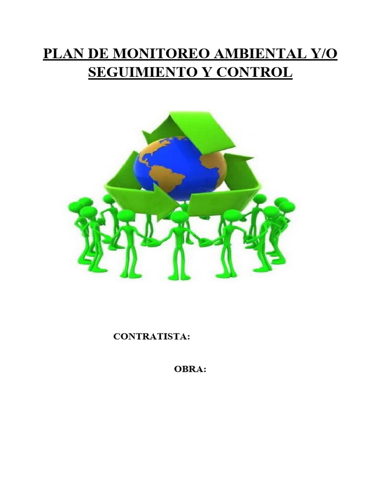 Plan de Monitoreo Ambiental | PDF