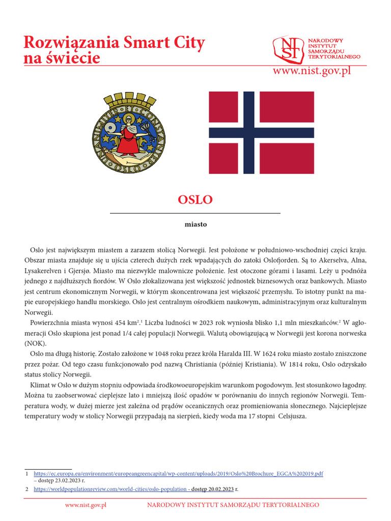 Oslo PDF | PDF