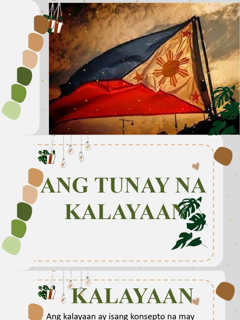 Ang Kalayaan-Week4 q1 | PDF