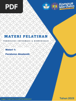 Buku Peraturan Akademik UNY 2023 Fix | PDF | Seni | Sains & Matematika