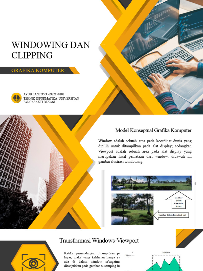 Modul 4 Windowing Dan Clipping | PDF | Komputer