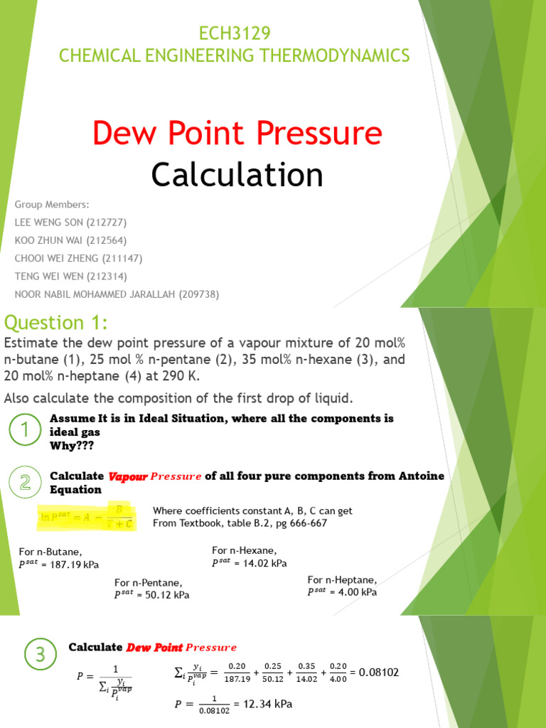 Chem Thermo Presentation | PDF