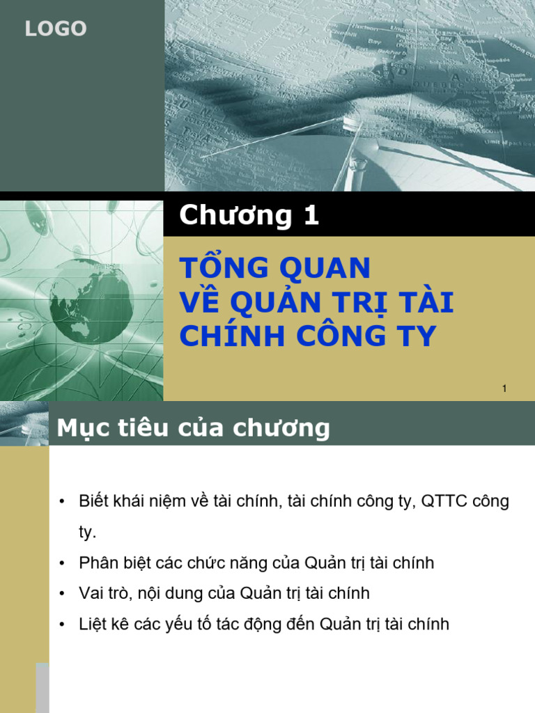 Chuong 1. Tong Quan Ve QTTC Cong Ty | PDF