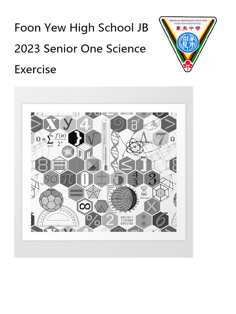 S1 Science Exercise 2023 | PDF