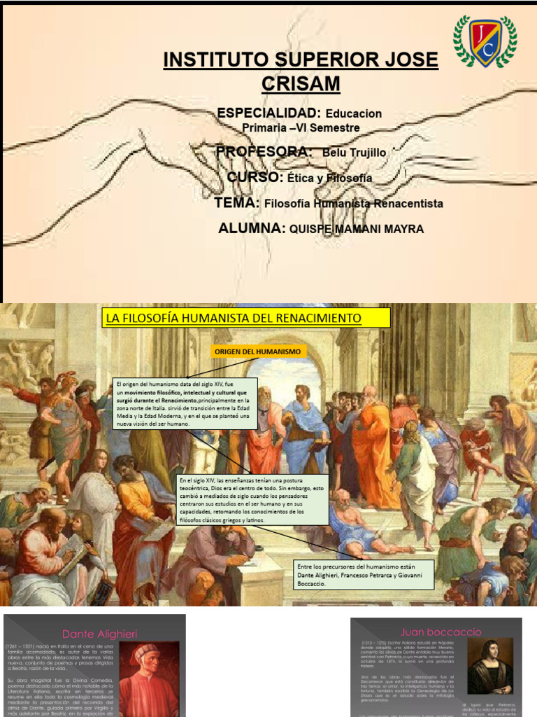 Filosofía Humanista del Renacimiento | PDF | Ciencias sociales | Filosofía