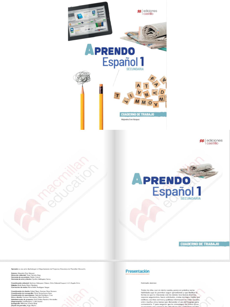 1º Español Castillo Aprendo 2023 | PDF