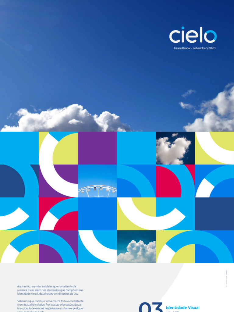 Brandbook Cielo: Identidade Visual 2020 | PDF | Empatia | Cor