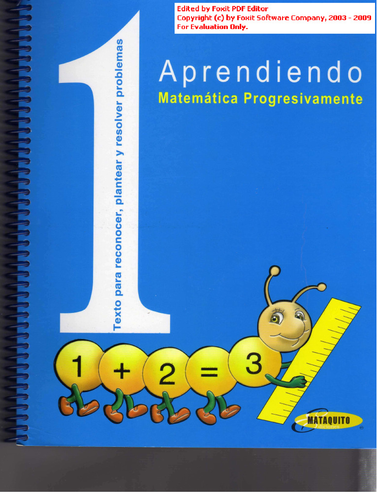 Aprendiendo Matematica 1º Mataquito | PDF