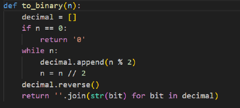 To - Binary Algorithm in Python | PDF