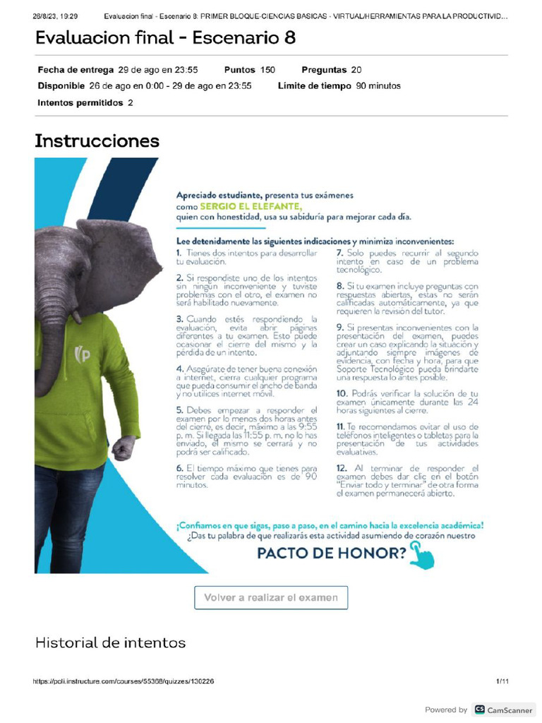 Examen Final HPP | PDF