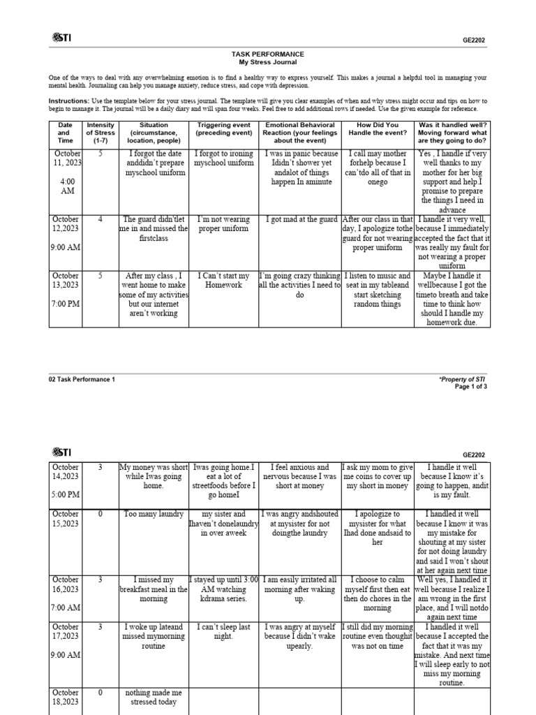 02 Task Performance 1 | PDF