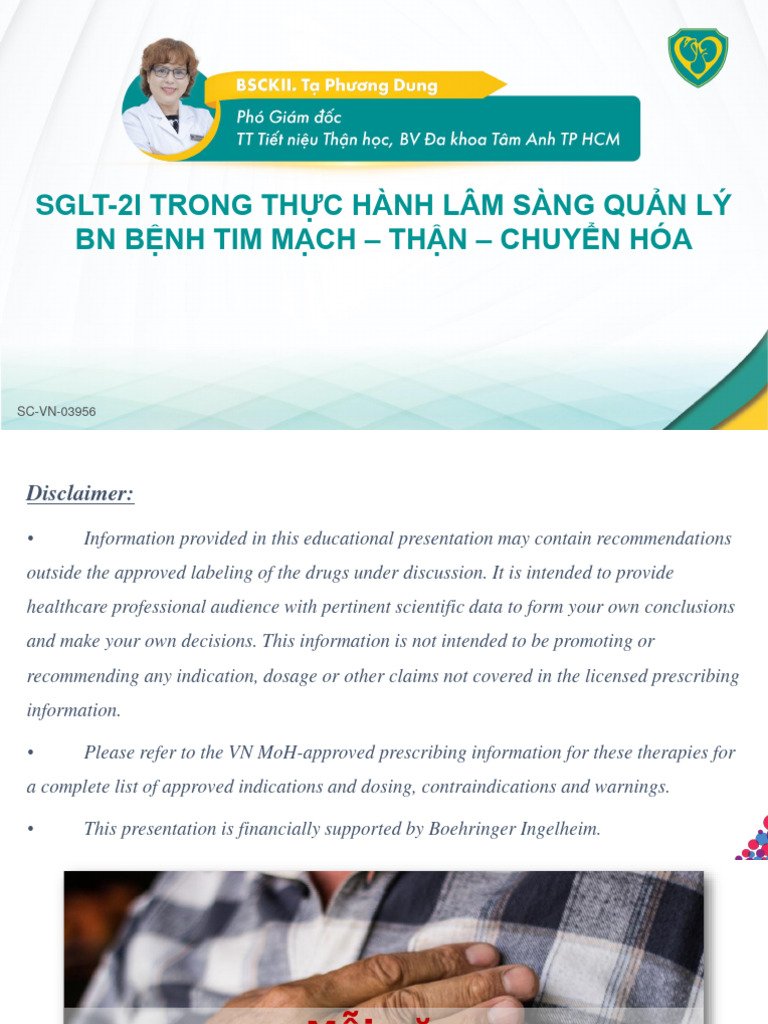 SC VN 03956 - SGLT2i Trong Thuc Hanh Lam Sang Quan Ly Benh Nhan CRM | PDF