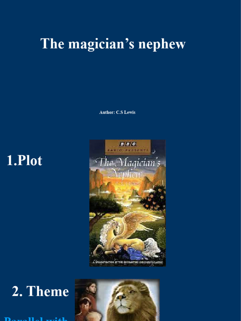The Magician's Nephew: Review & Themes | PDF | Poetry | General Fiction
