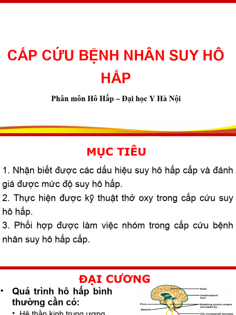 Cấp cứu BN suy hô hấp | PDF
