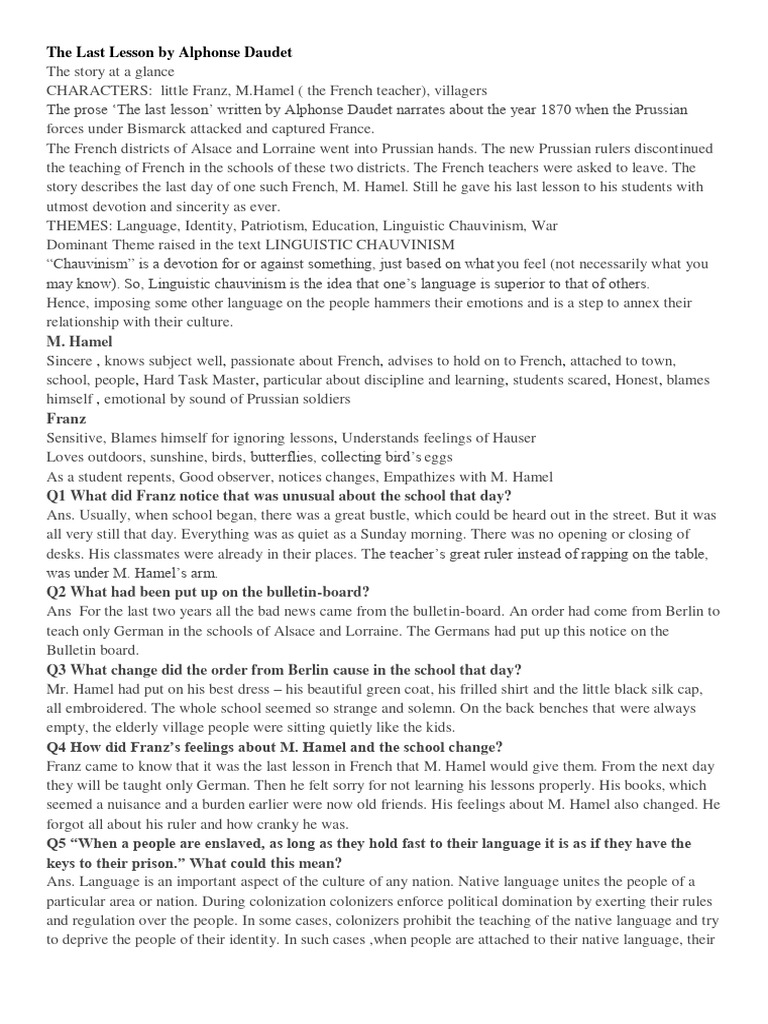 Notes FLAMINGO | PDF | Mahatma Gandhi