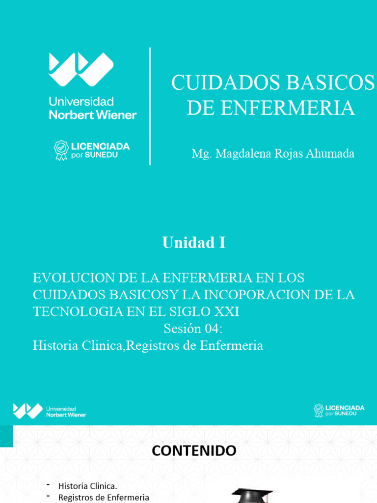 SESION 4 Cuidados Basicos de Enfermeria | PDF