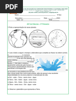 Atividade de Ciências Planeta Terra | PDF | Terra | Planetas