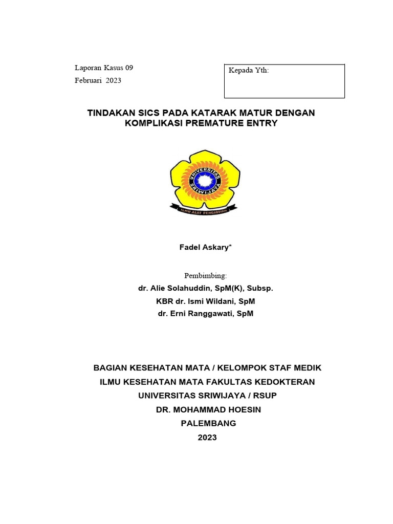 Case Lensa Fadel | PDF