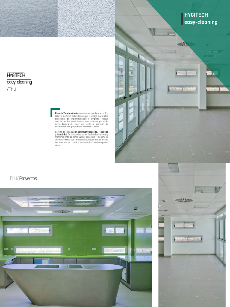 Placa Techo Yeso Laminado Vinilo Recto A X X CM Uds 10849671 ...