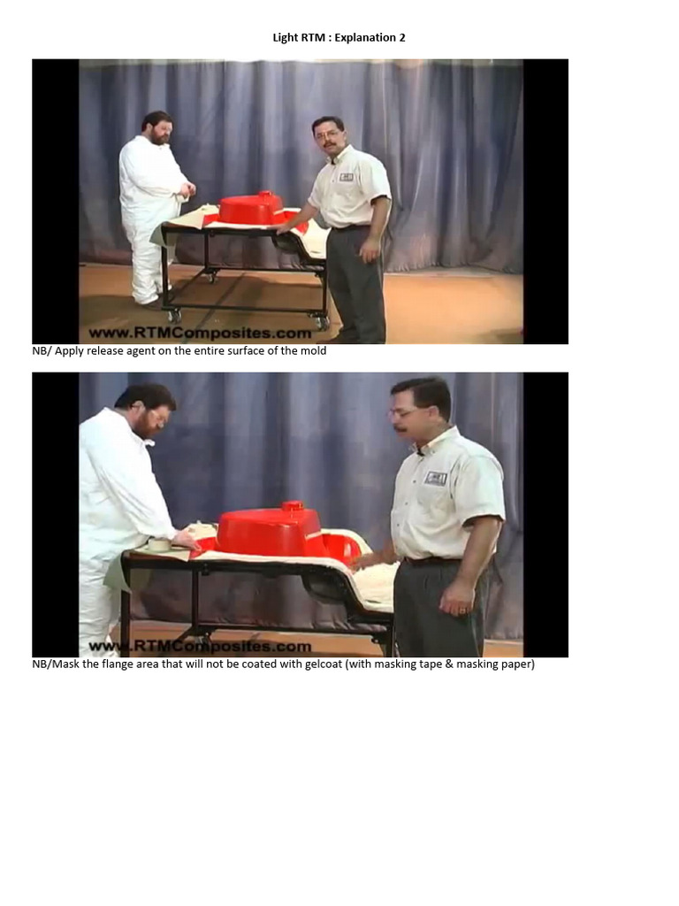 Light RTM Process Guide & Injection Machine Features | PDF