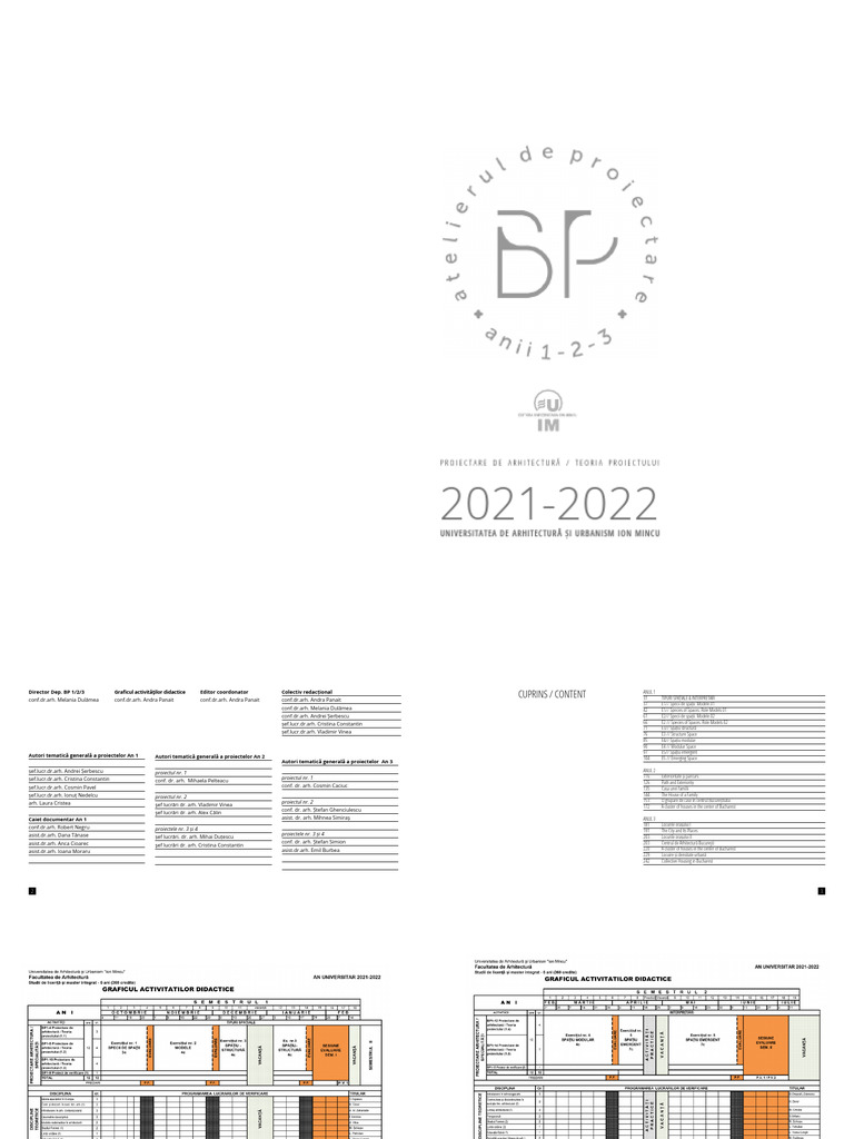 Caiet BP 2021-2022 An2 | PDF