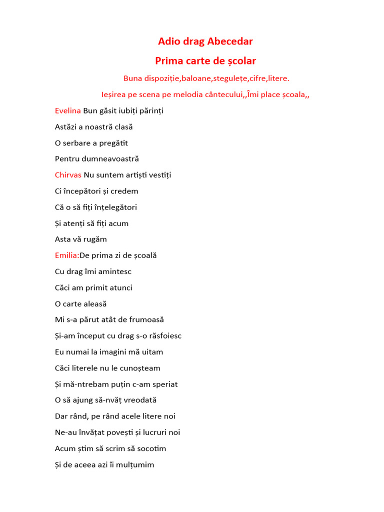 Adio Drag Abecedar | PDF