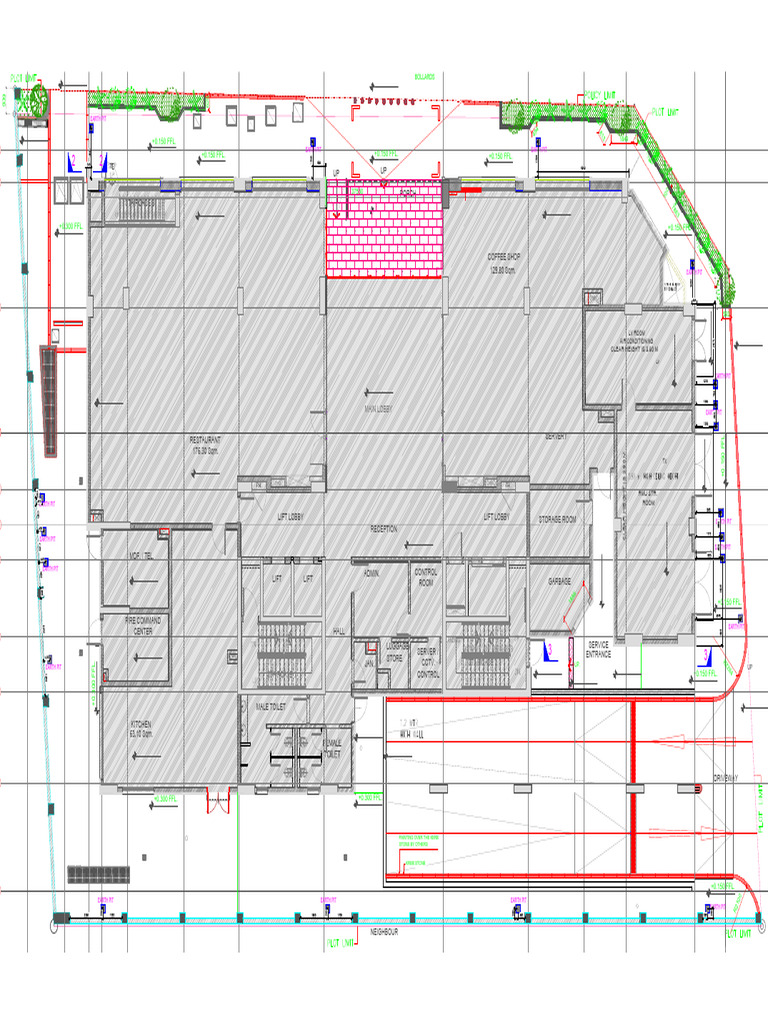 GROUND FLOOR LANDSCAPE DRAWING-REV.01-Model | PDF